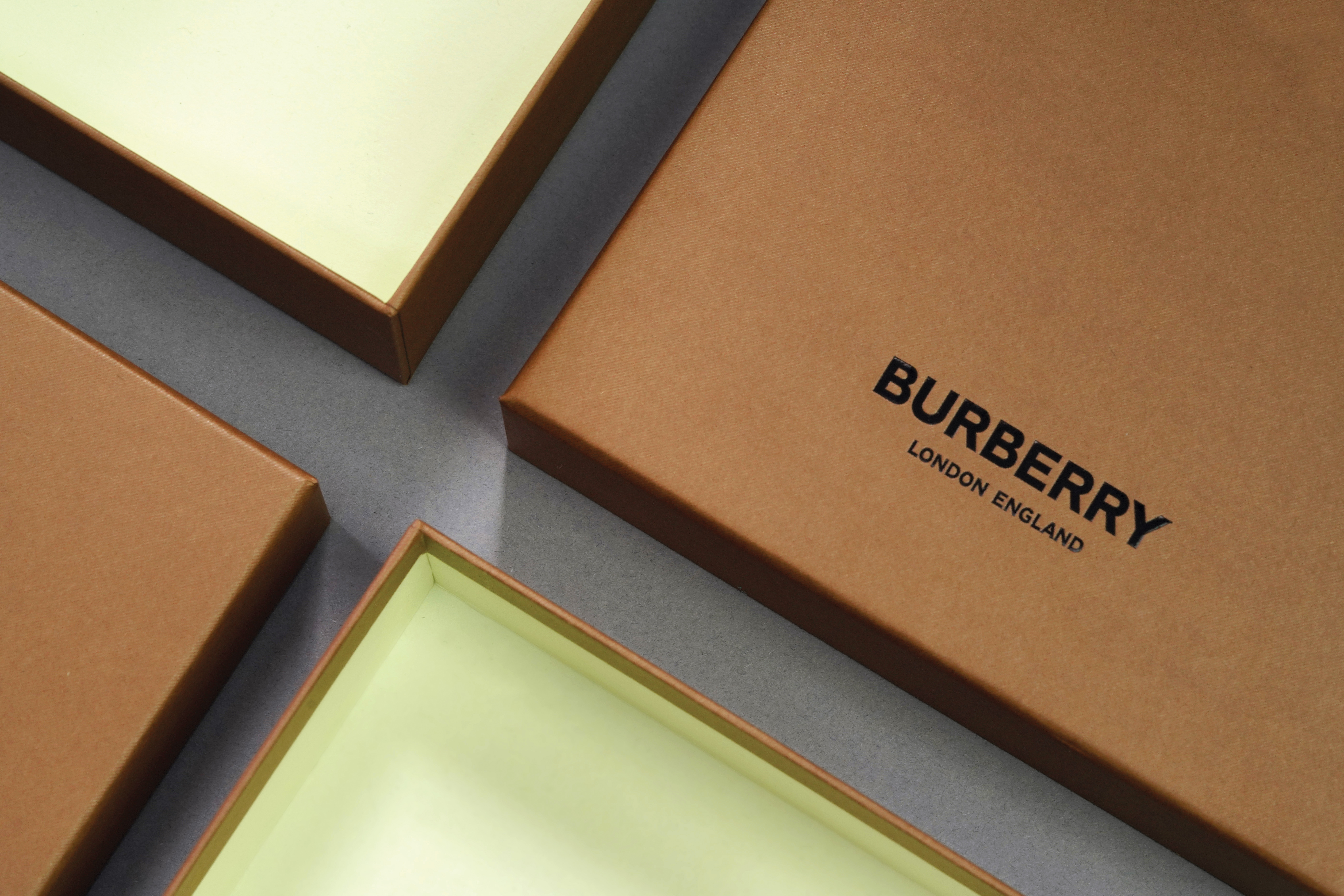 The Burberry Story - Paper and Packaging